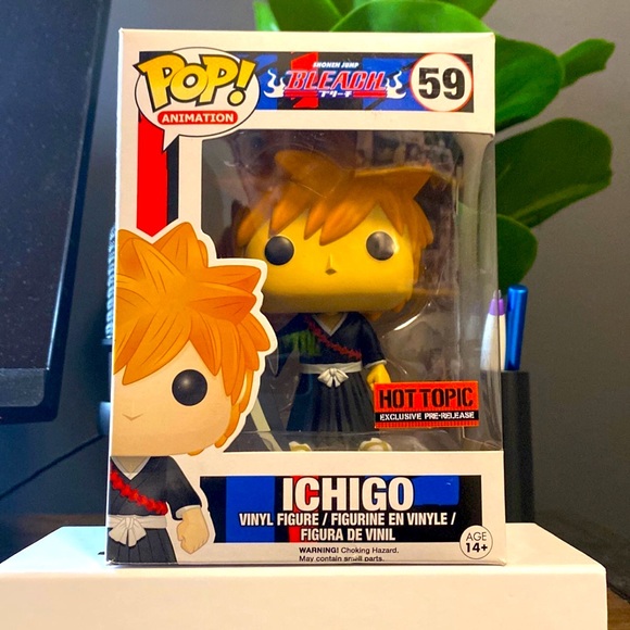 Funko | Toys | Bleach Ichigo Funko Pop 59 Hot Topic | Poshmark